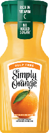 SIMPLY ORANGE PULP FREE